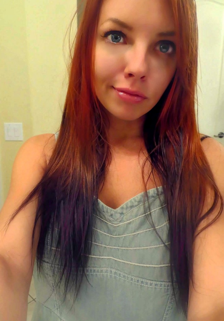 Dip Dye Reverse-Ombre DIY Haircolor